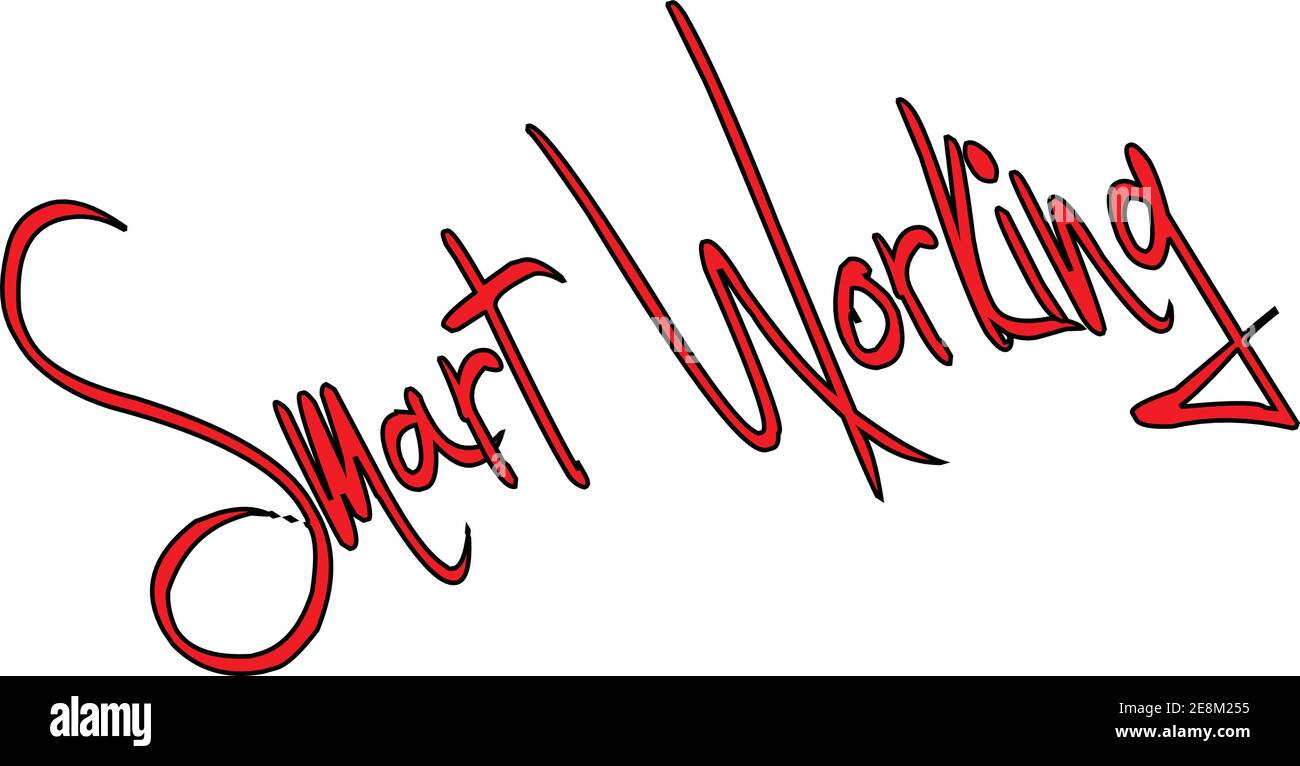 Person hand working on digital Stock Vector Images - Alamy