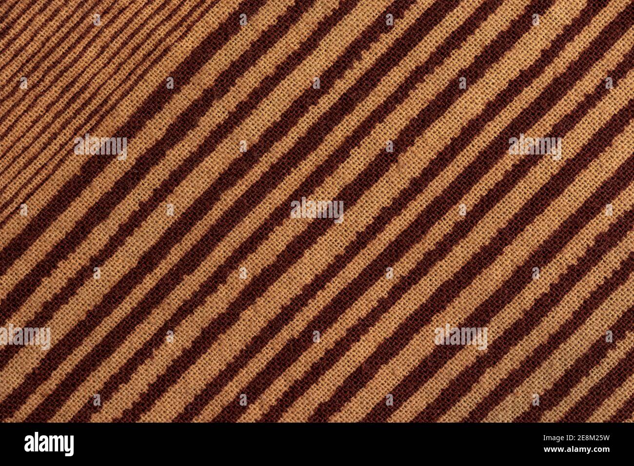 Brown fabric with linear stripes texture background, Brown fabric with ...