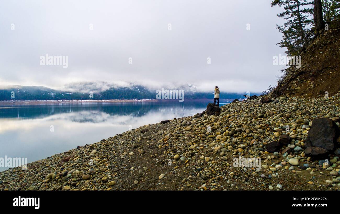 Cle Elum Lake Stock Photo - Alamy