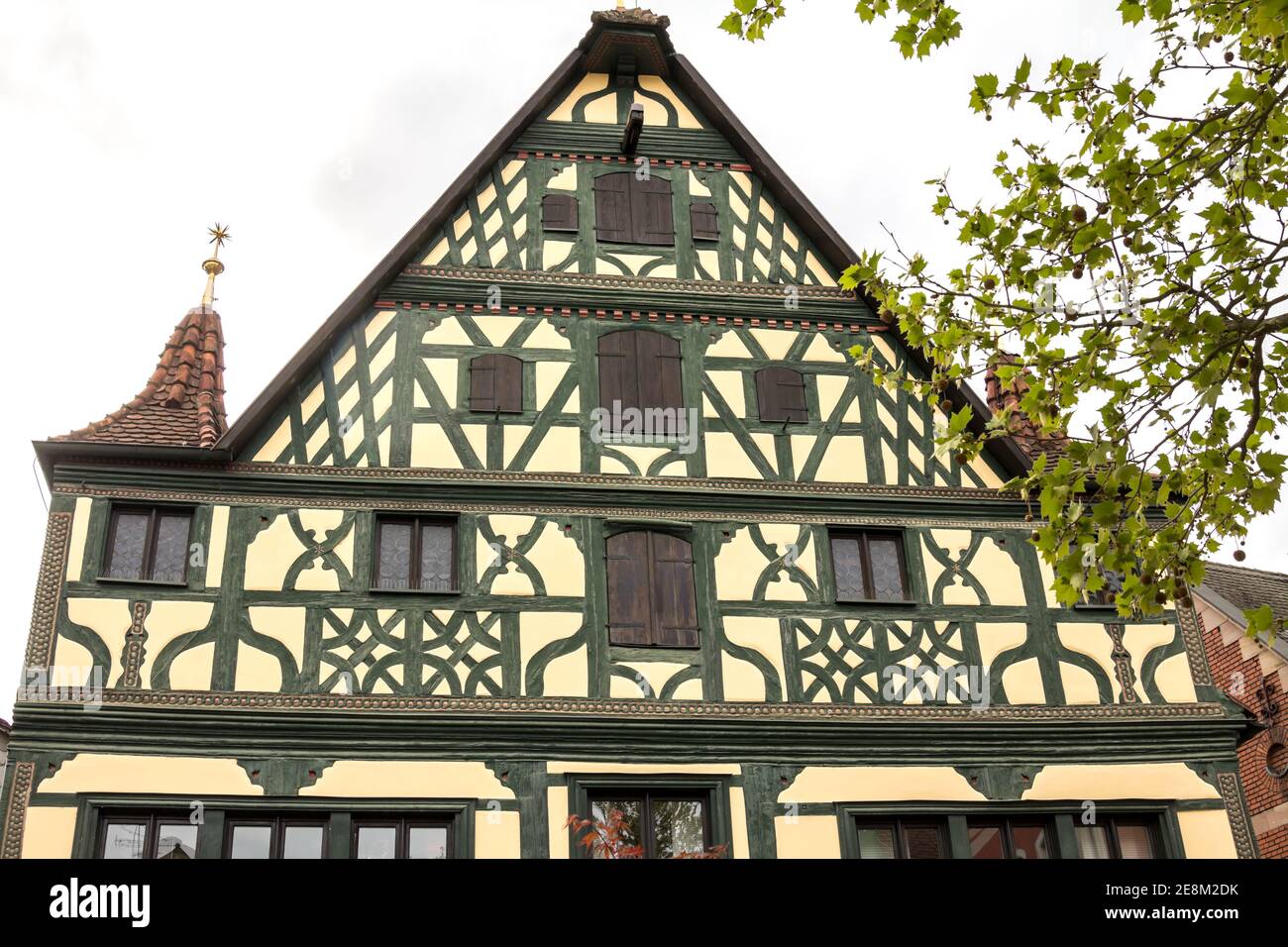 Roth, Germany - APR 27, 2019 : view of Roth, an old medieval town in ...