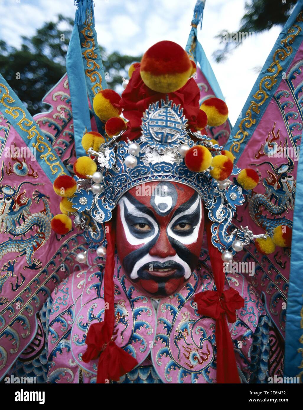 Asia, China, Beijing, Chinese Opera performers dressed in costume Stock ...