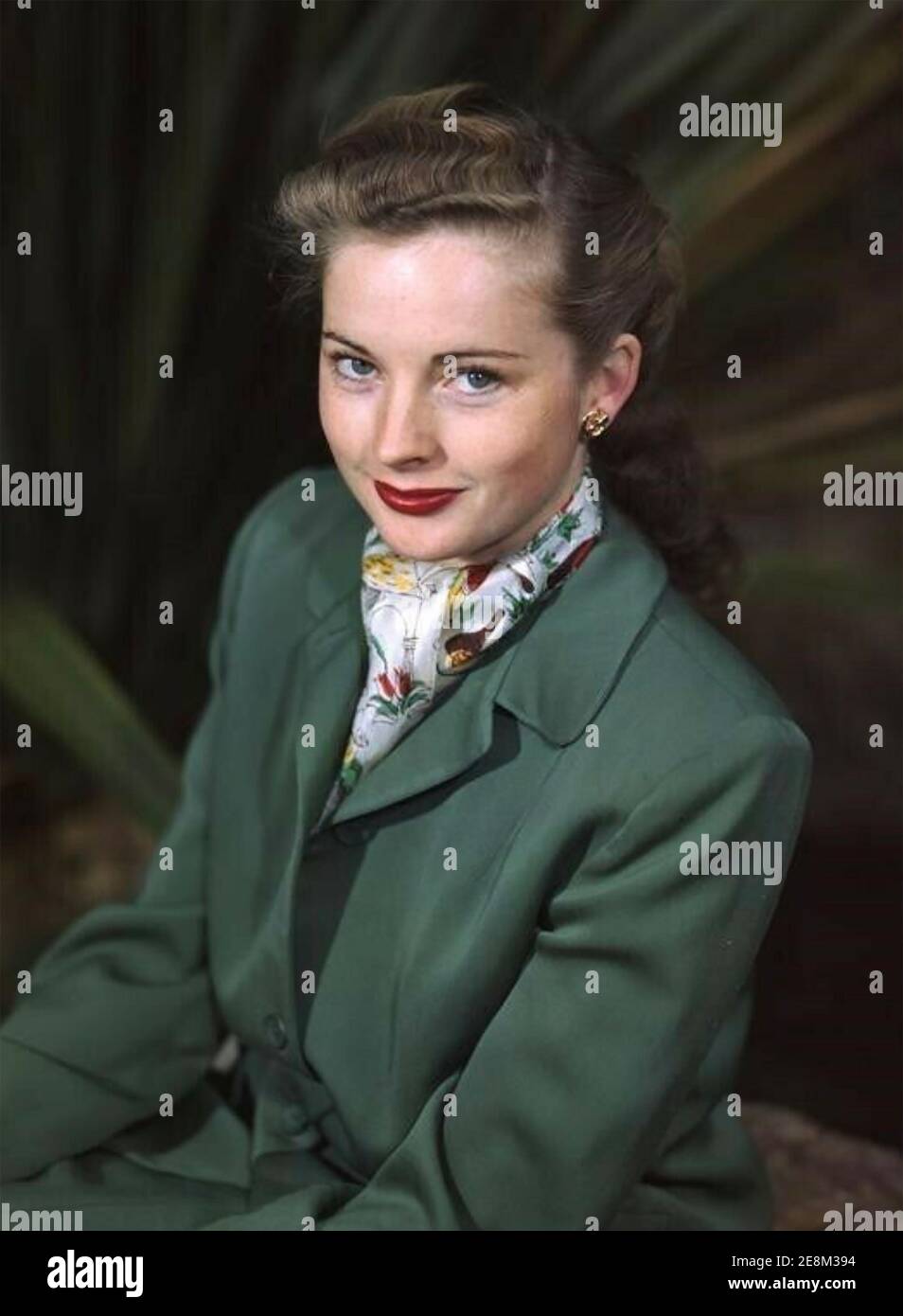 COLEEN GRAY (1922-2015) American film actress about 1950 Stock Photo ...