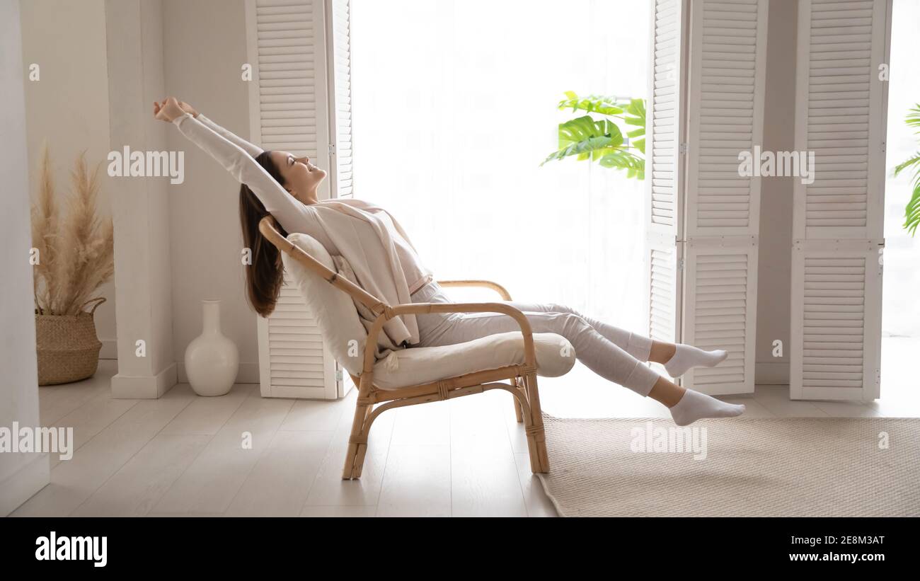 Sit in chair hi-res stock photography and images - Alamy
