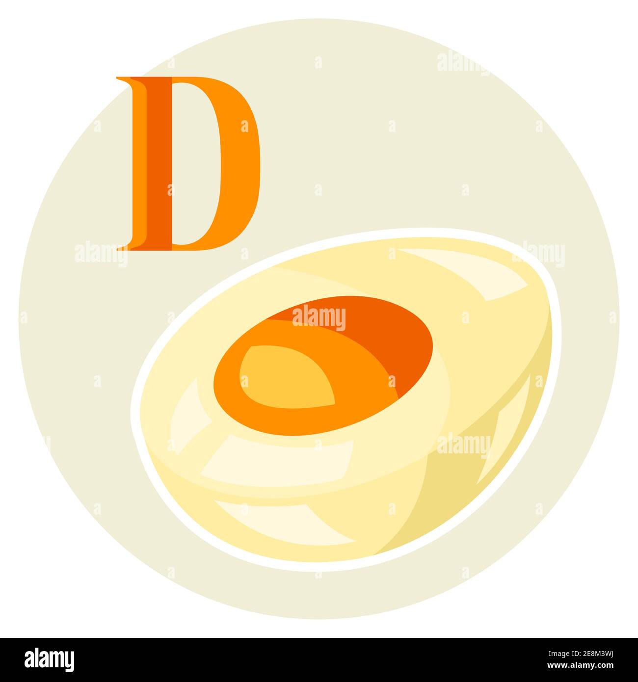Illustration of stylized egg Stock Vector Image & Art - Alamy
