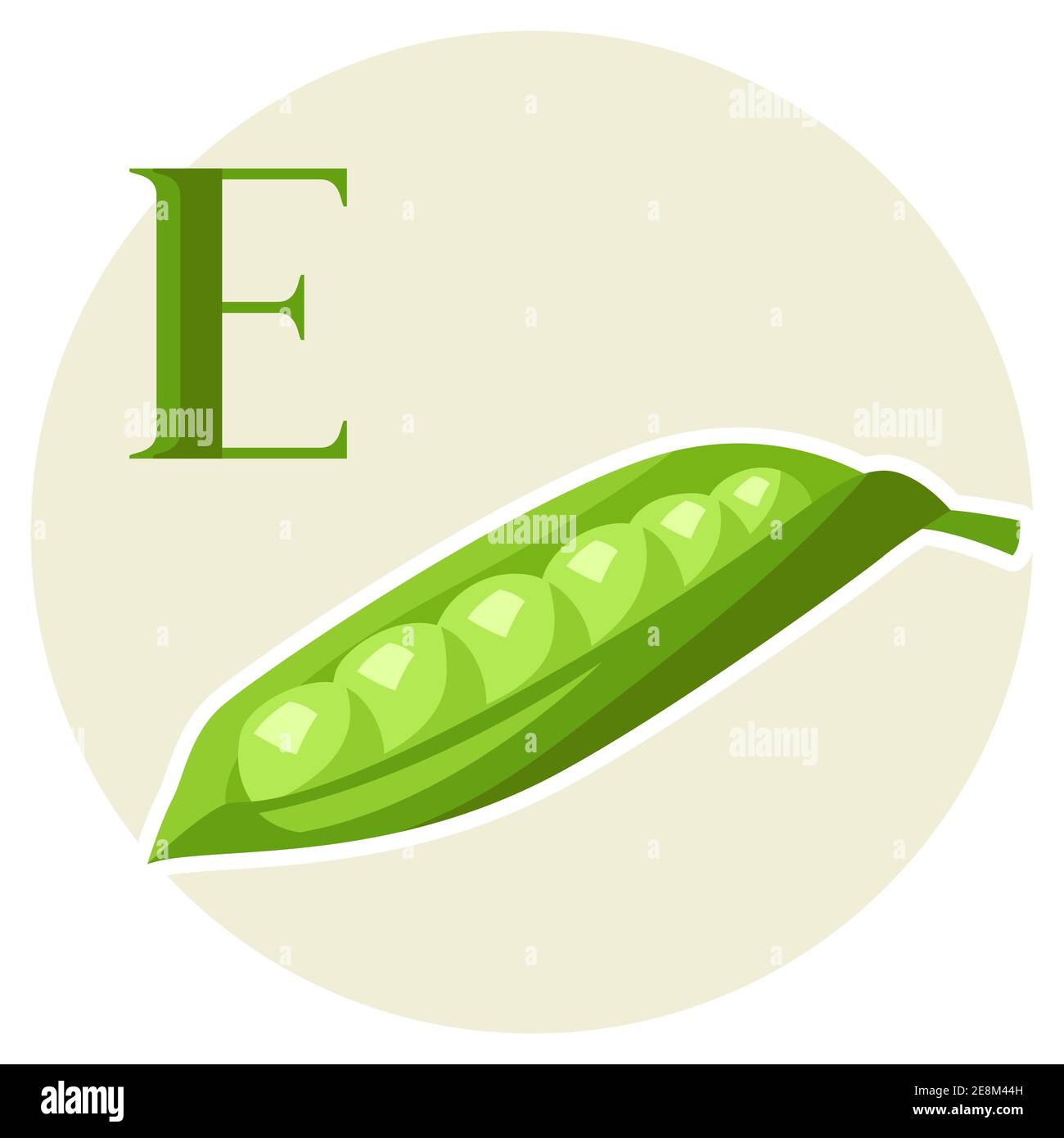Pea farm Stock Vector Images - Alamy