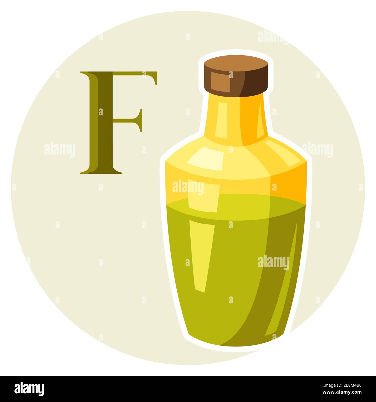 Virgin spanish olive oil Stock Vector Images - Alamy