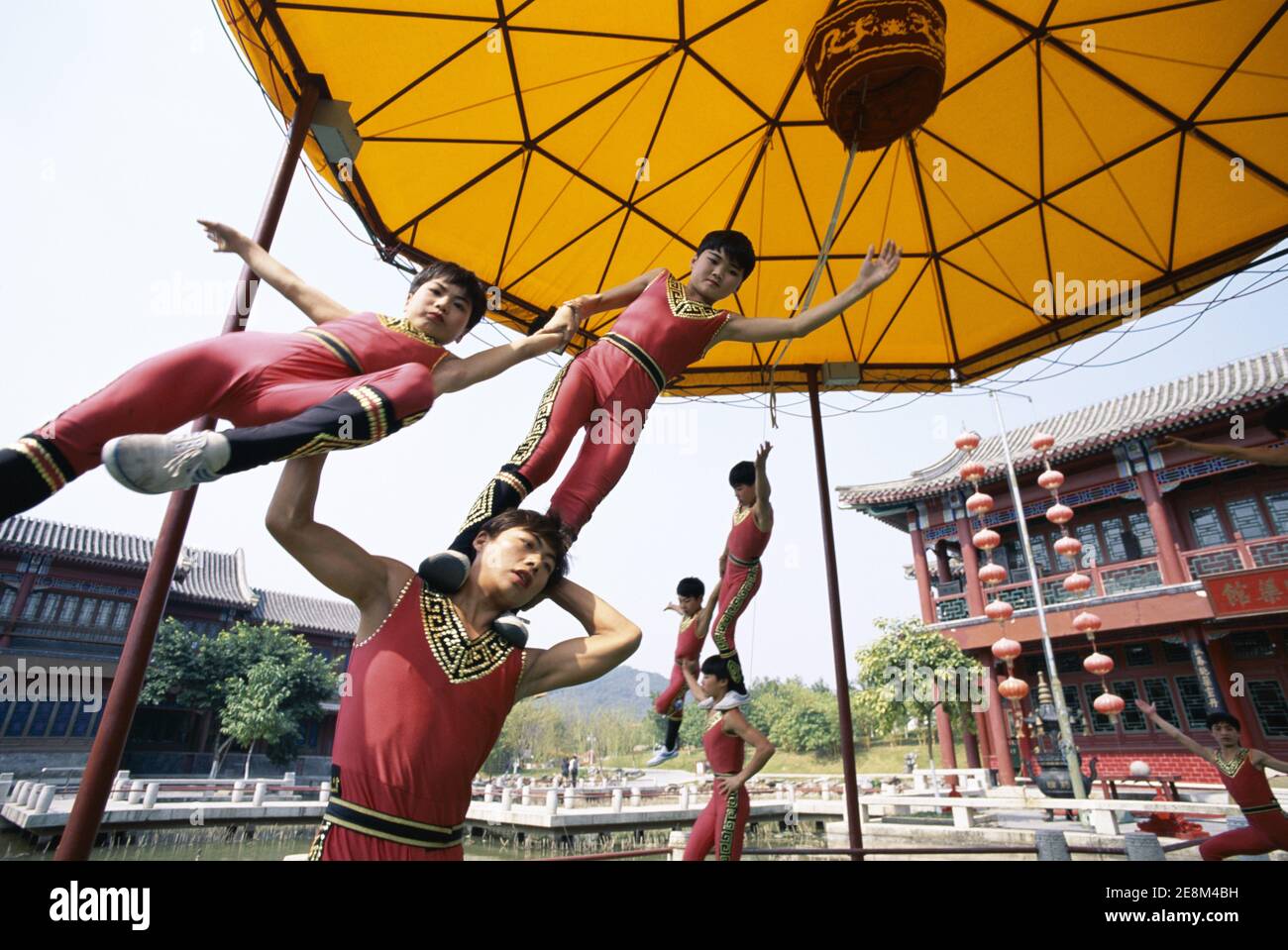 Shanghai acrobats show hi-res stock photography and images - Alamy