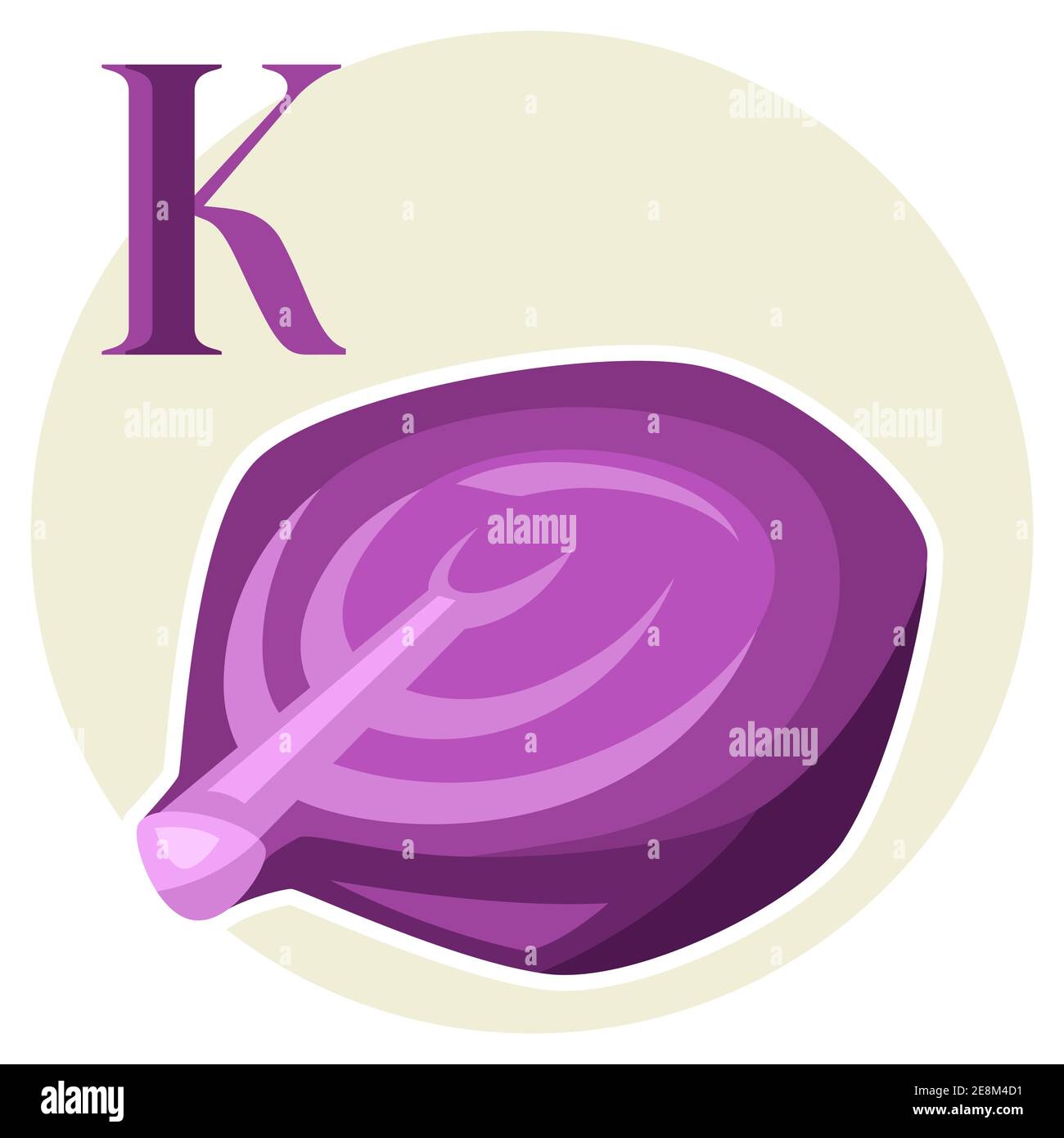 Illustration of stylized cabbage Stock Vector Image & Art - Alamy