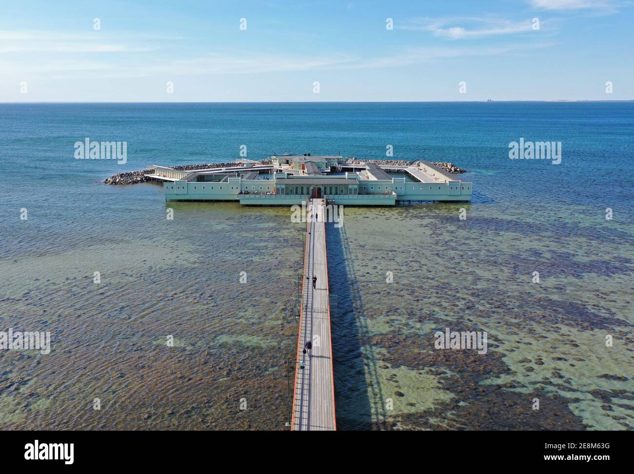 MALMÖ, SWEDEN- 16 MAY 2019:Ribersborgs Kallbadhus, Malmö/ Ribersborg ...