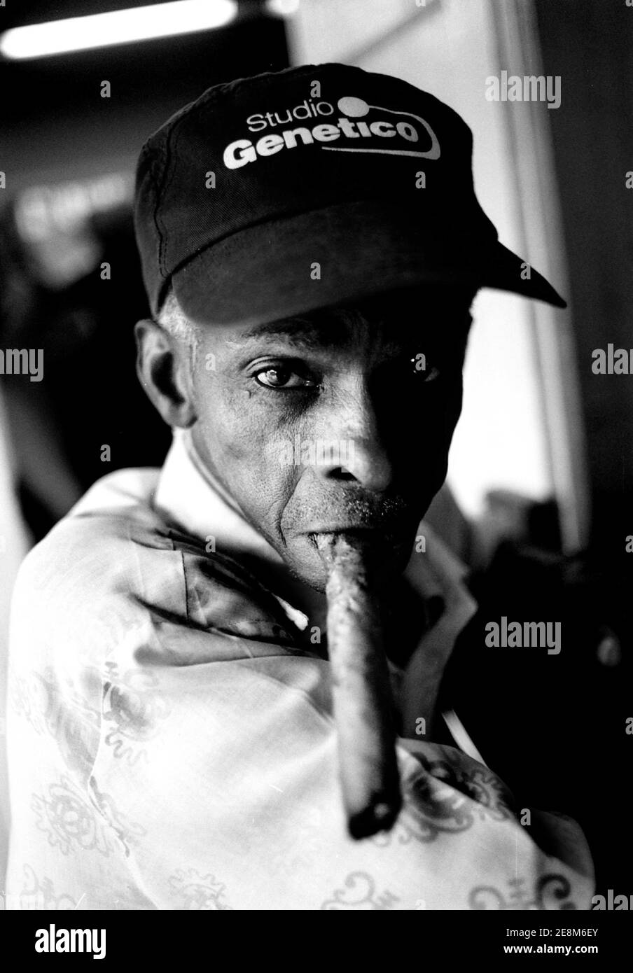 HAVANA, CUBA- 24 DECEMBER 1999:Street life in Havana, Cuba. Portrait of ...