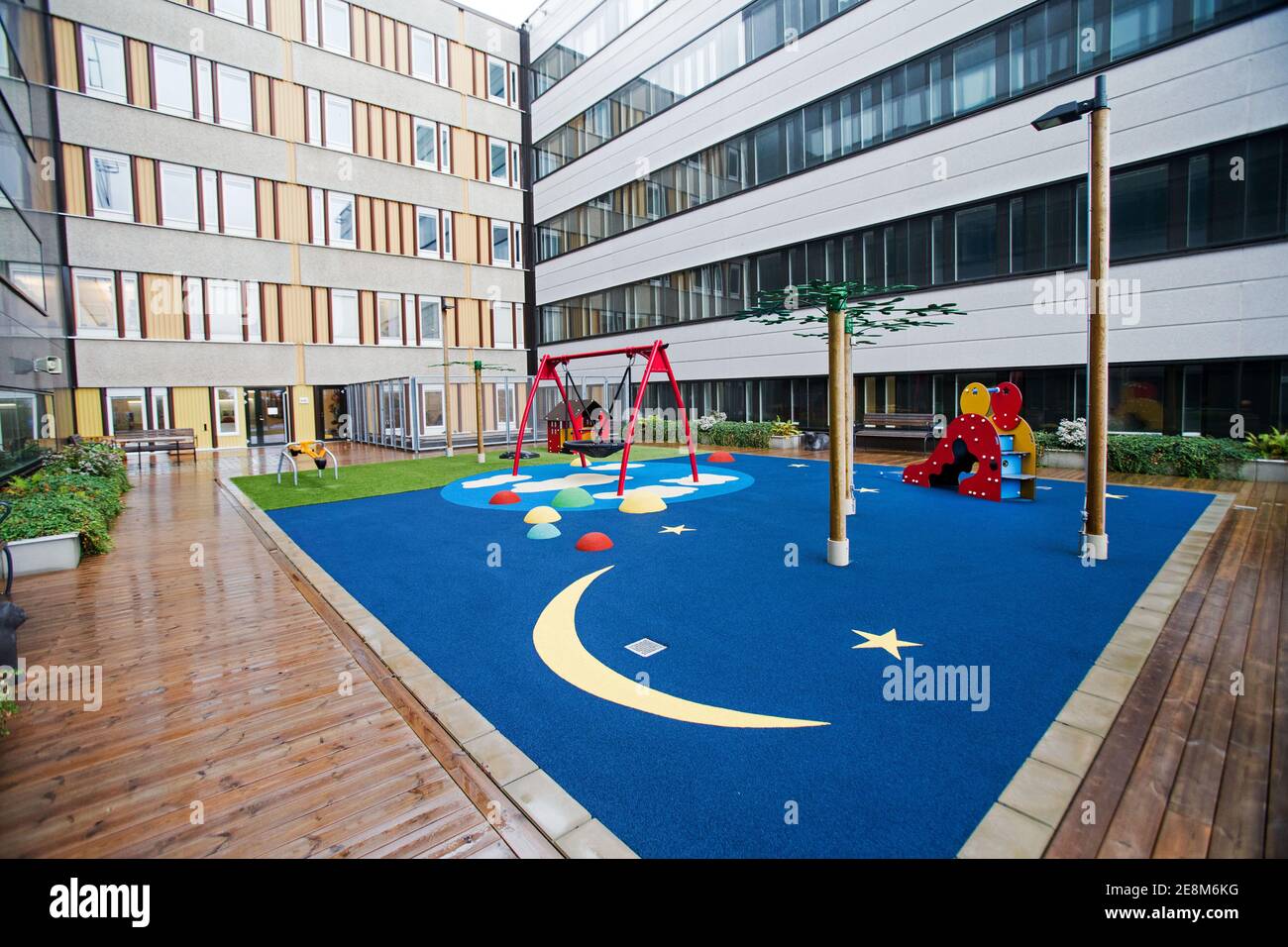 LINKÖPING, SWEDEN- 29 SEPTEMBER 2016:Children's Hospital, Linköping ...
