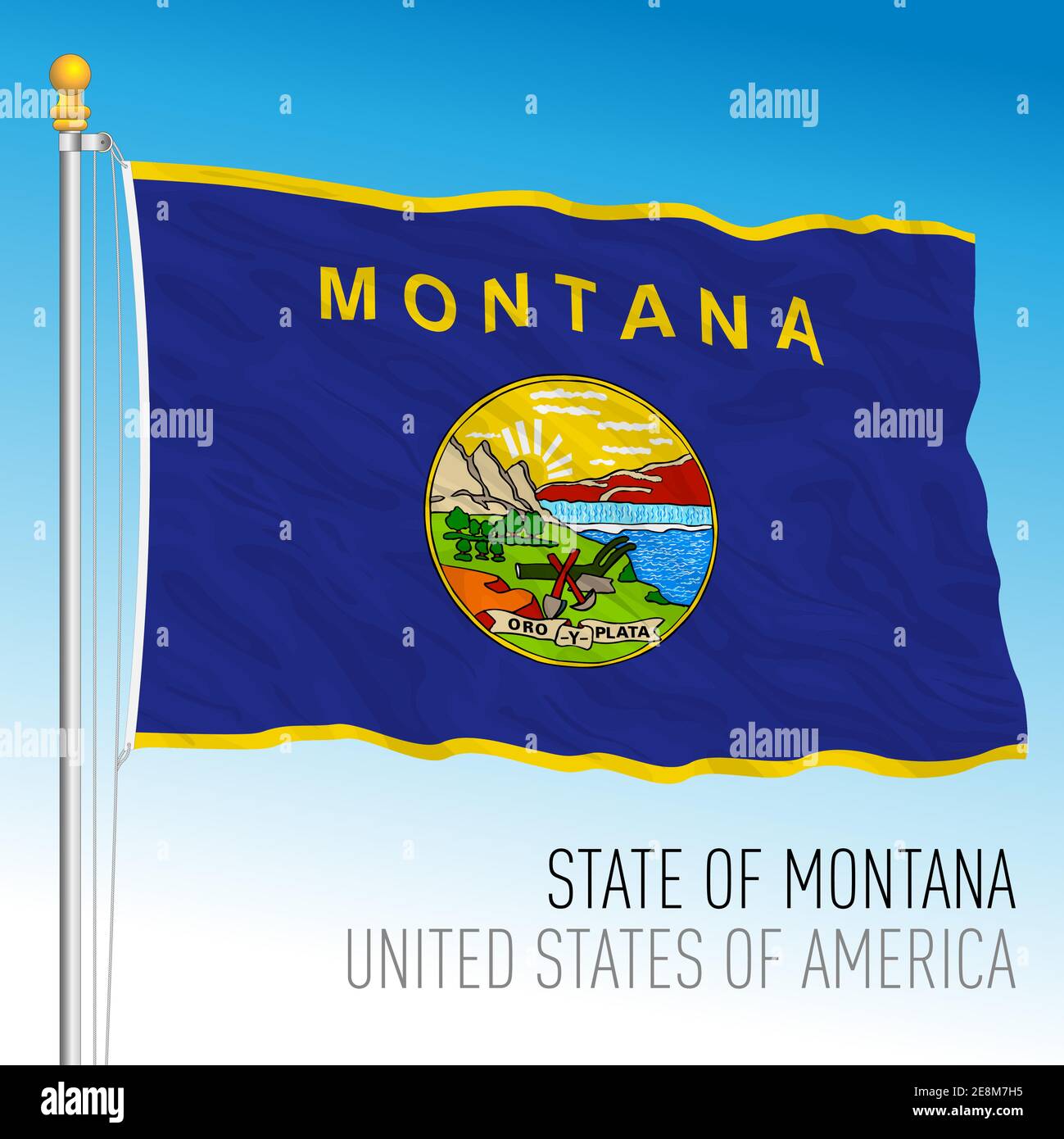 Native americans montana Stock Vector Images - Alamy