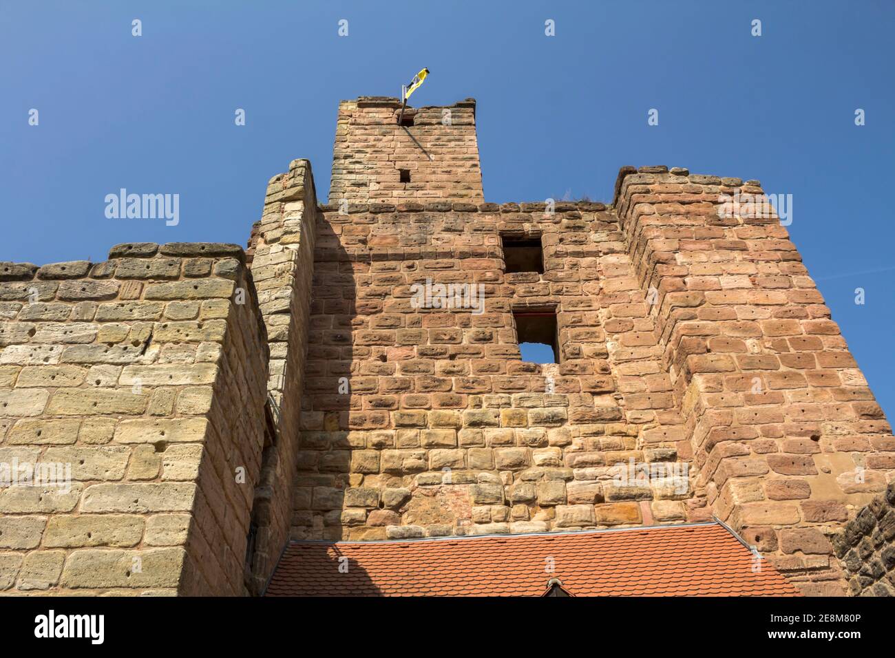 Hilpoltstein/ GERMANY, Castle Hilpoltstein in Bavaria Germany Stock ...