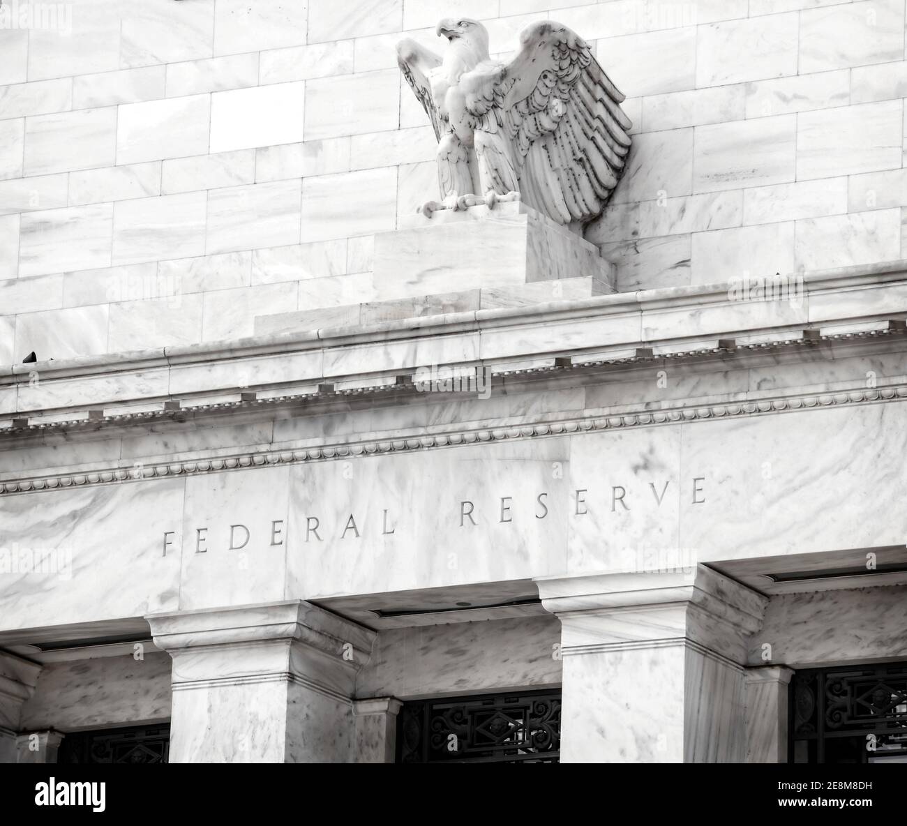 Federal Reserve Building in Washington DC, United States, FED Stock ...