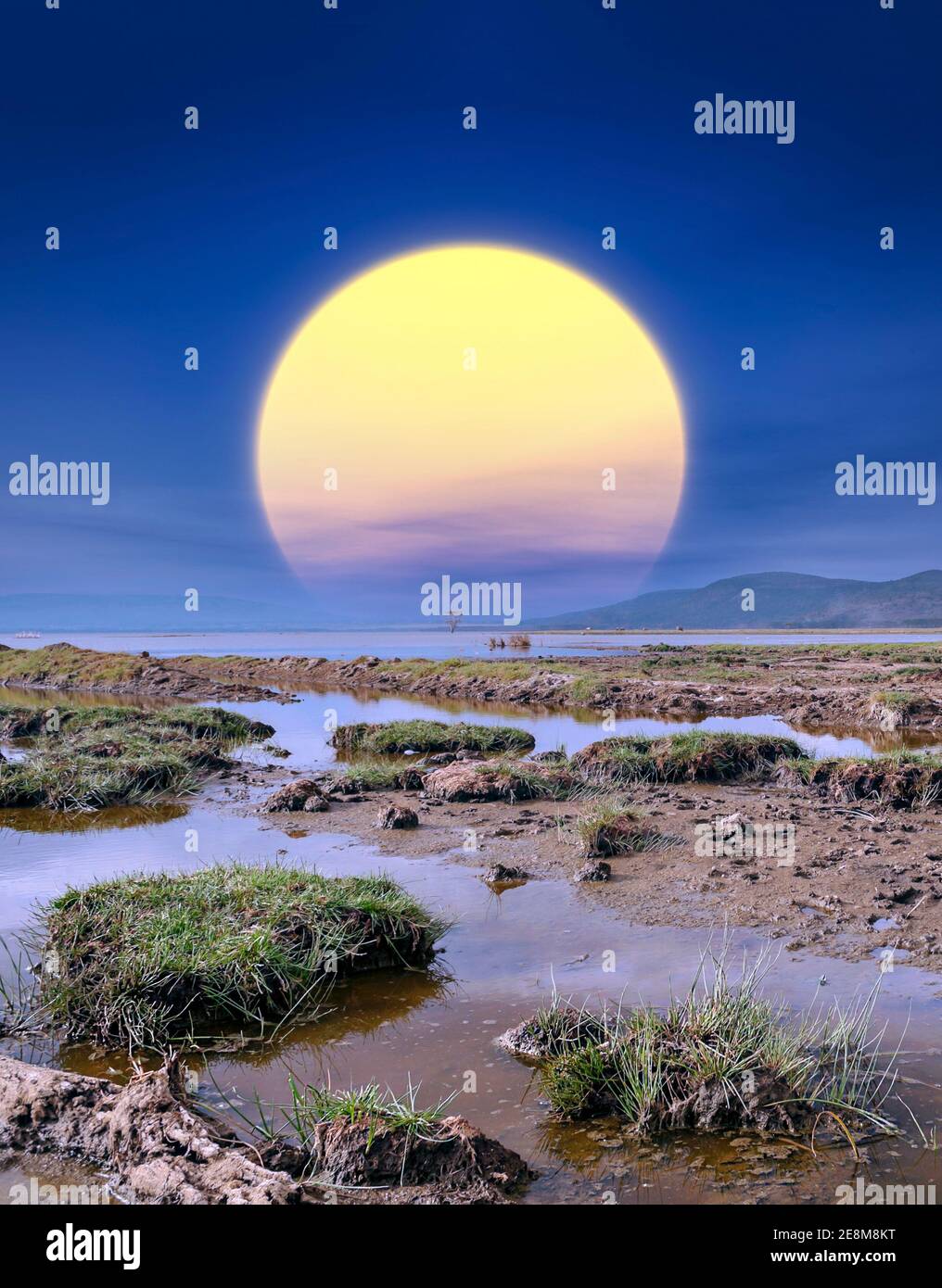 Sunset congo river hi-res stock photography and images - Alamy