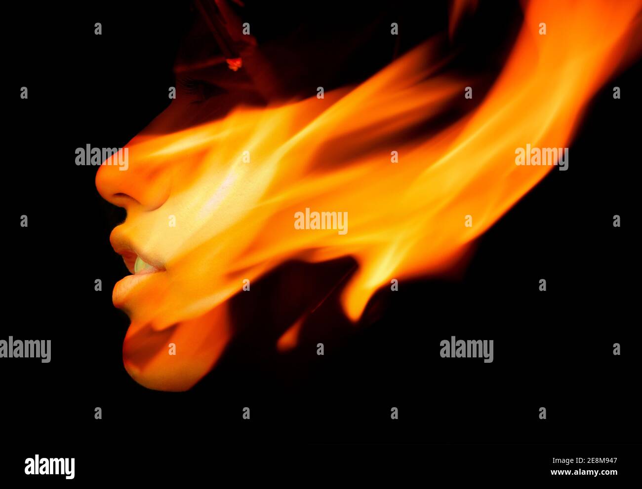 Double illusion hi-res stock photography and images - Alamy