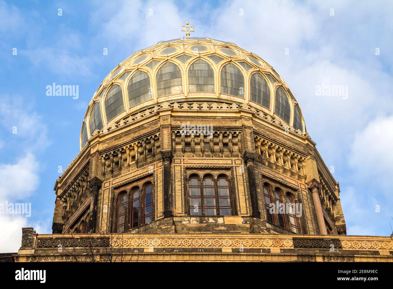 The Neue Synagoge, the main synagogue of Berlin, Germany Stock Photo ...