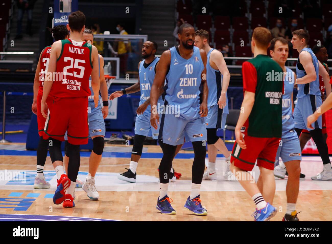 Russian Federation. Saint-Petersburg. SC "Jubilee". Basketball. VTB ...
