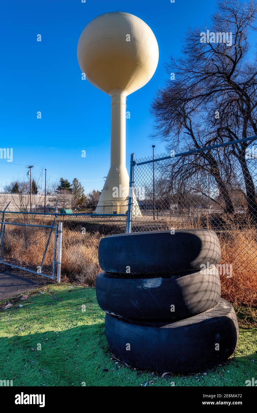 Meridian idaho water tower hi-res stock photography and images - Alamy