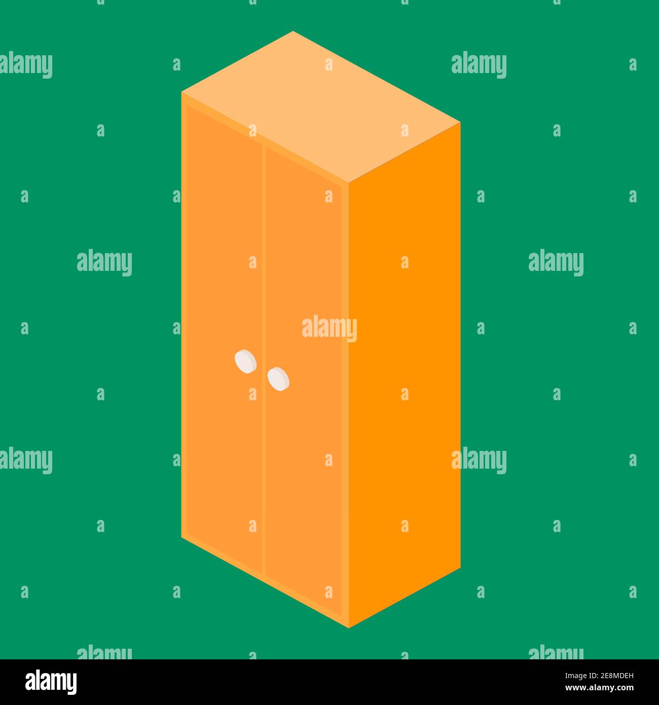 Isometric wardrobe vector illustration Stock Vector Image & Art - Alamy