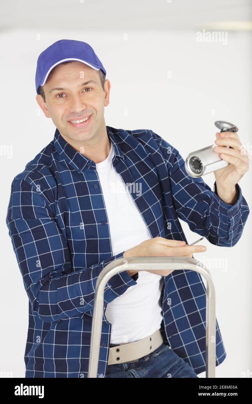 Cctv cameras indoor hi-res stock photography and images - Alamy