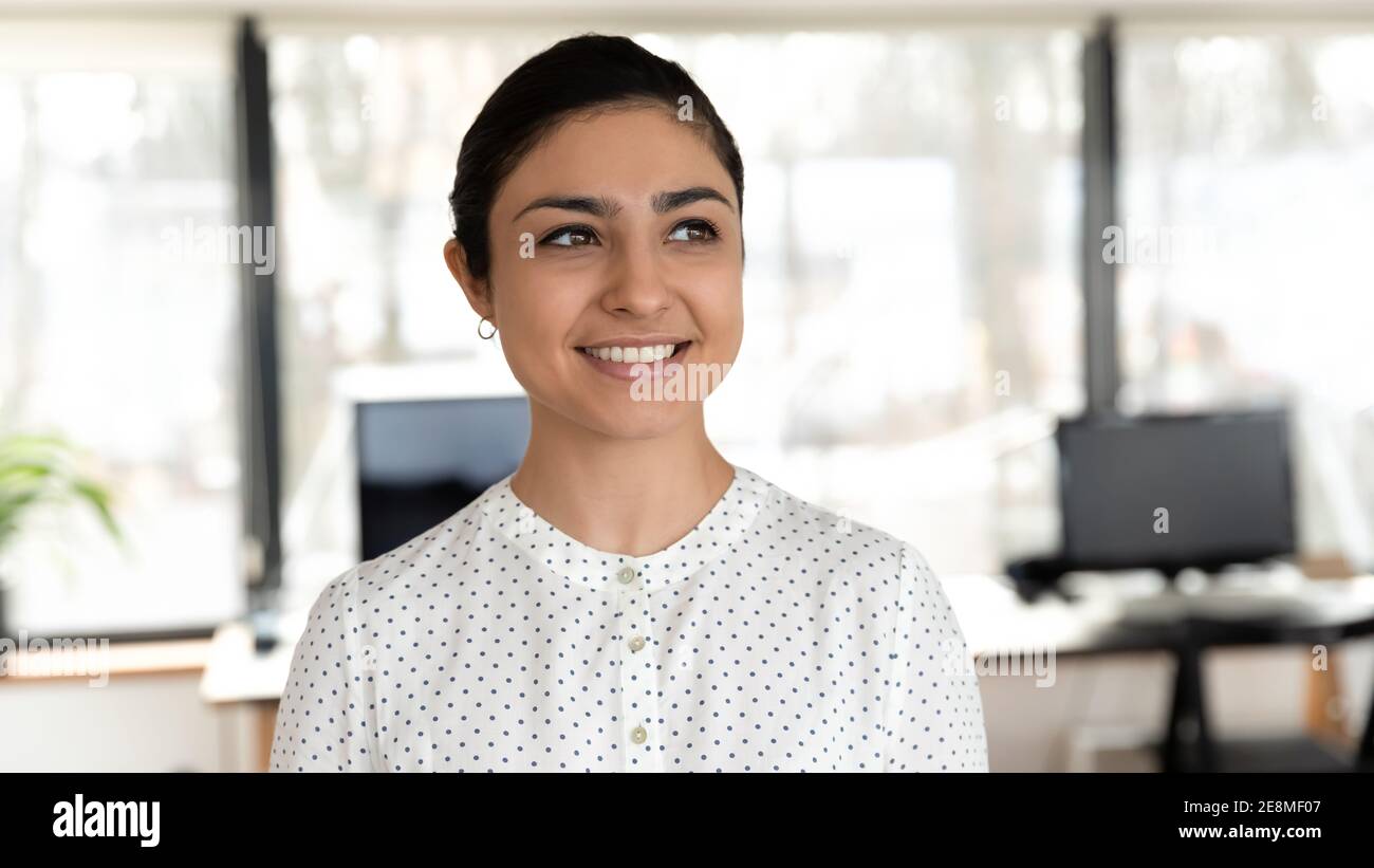 Indian female office worker hi-res stock photography and images - Alamy