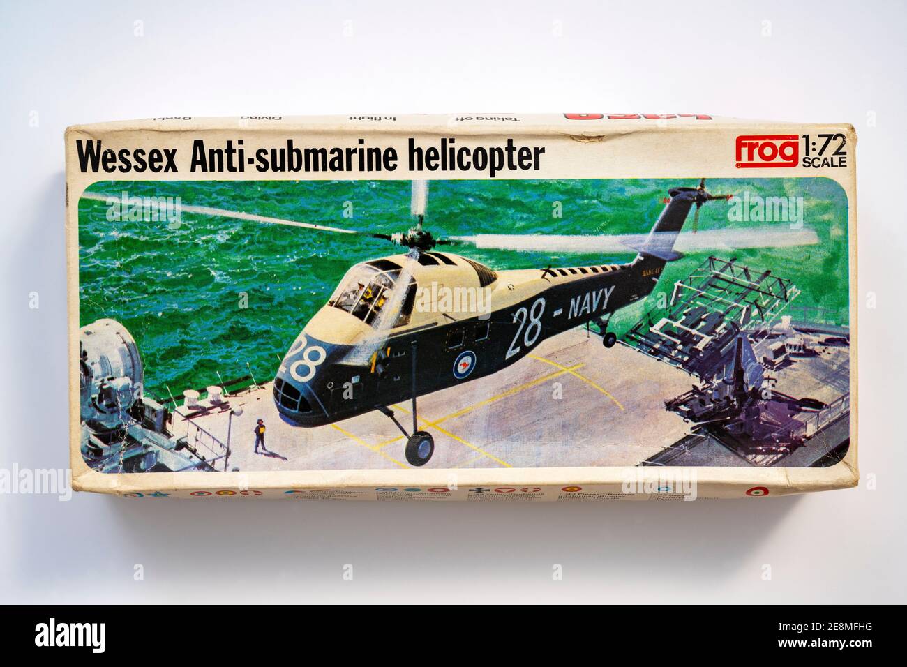 Frog 1 72 scale wessex anti submarine helicopter model hi-res stock ...