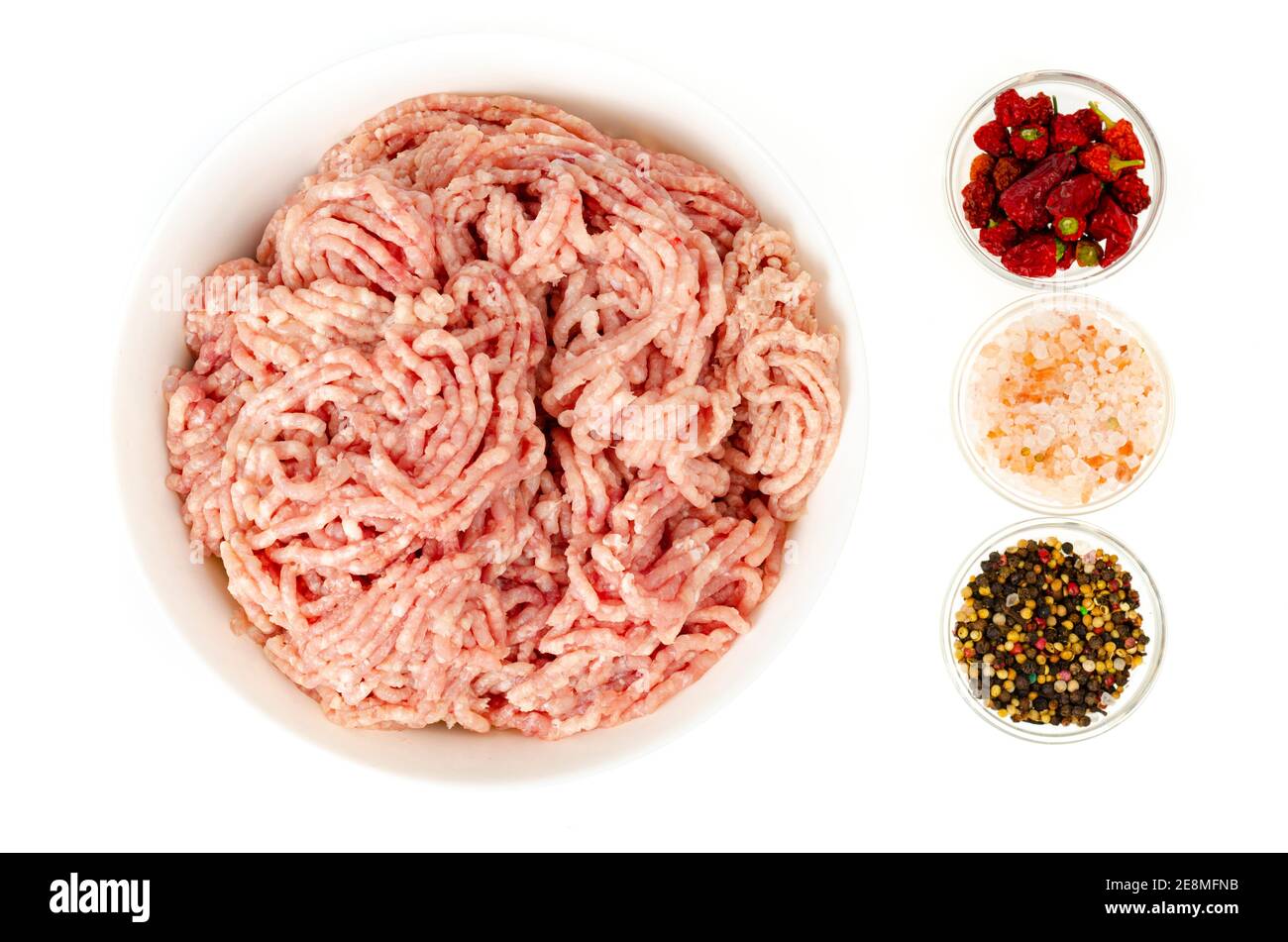 Mixed ground meat Cut Out Stock Images & Pictures - Alamy