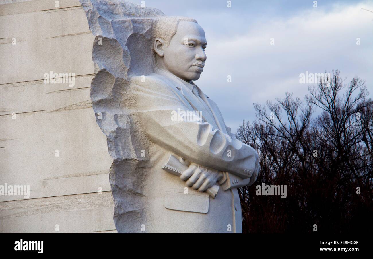 Martin Luther King Jr. Monument in Washington DC Stock Photo - Alamy