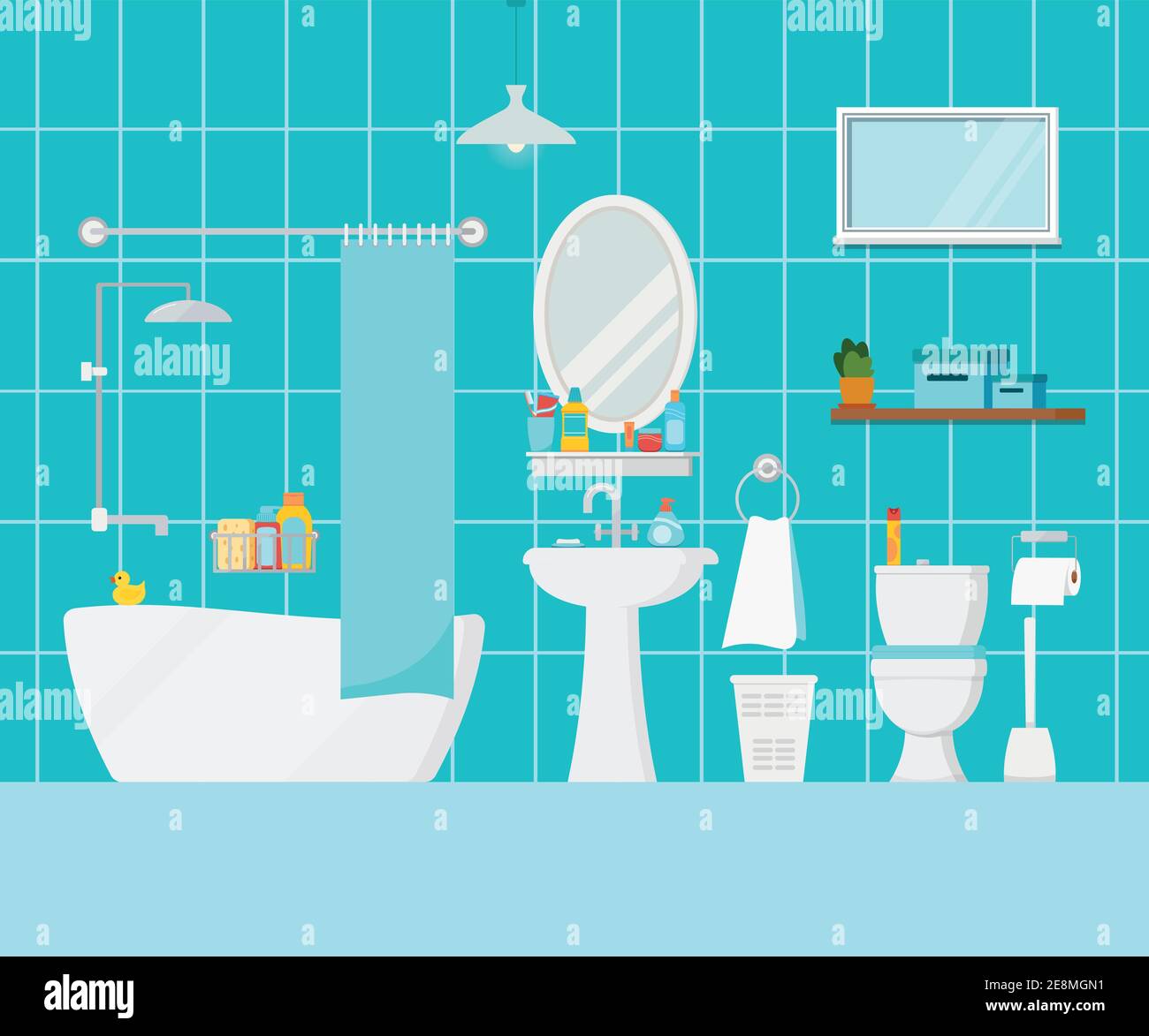 Indoor cozy scene Stock Vector Images - Alamy