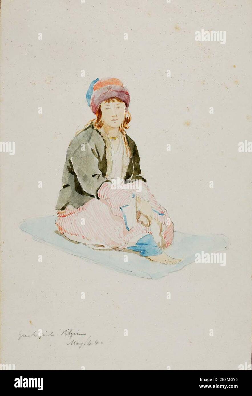 Miner Kilbourne Kellogg - Greek Girl (Pilgrim Stock Photo - Alamy