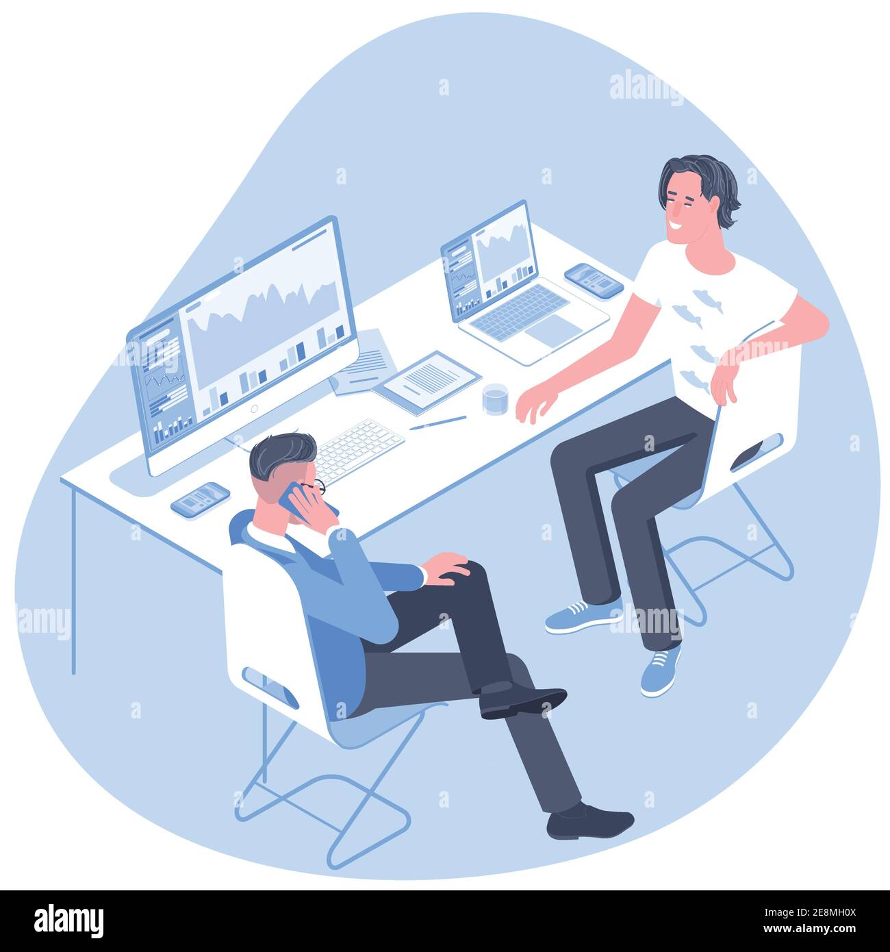 Web page template young Cut Out Stock Images & Pictures - Alamy