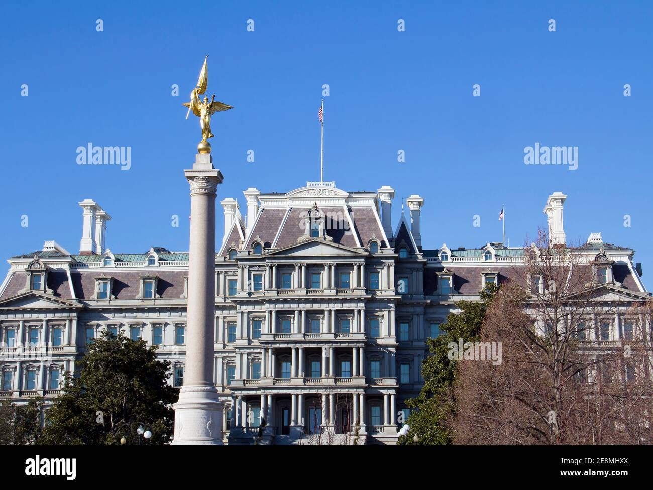 Eisenhower Executive Office Building in Washington, DC, USA Stock Photo ...