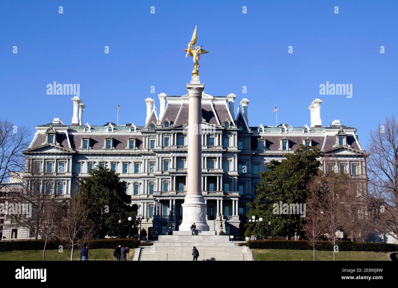 Eisenhower Executive Office Building in Washington, DC, USA Stock Photo ...