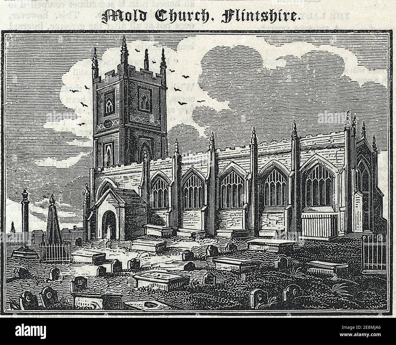 Mold Church, Flintshire Stock Photo - Alamy