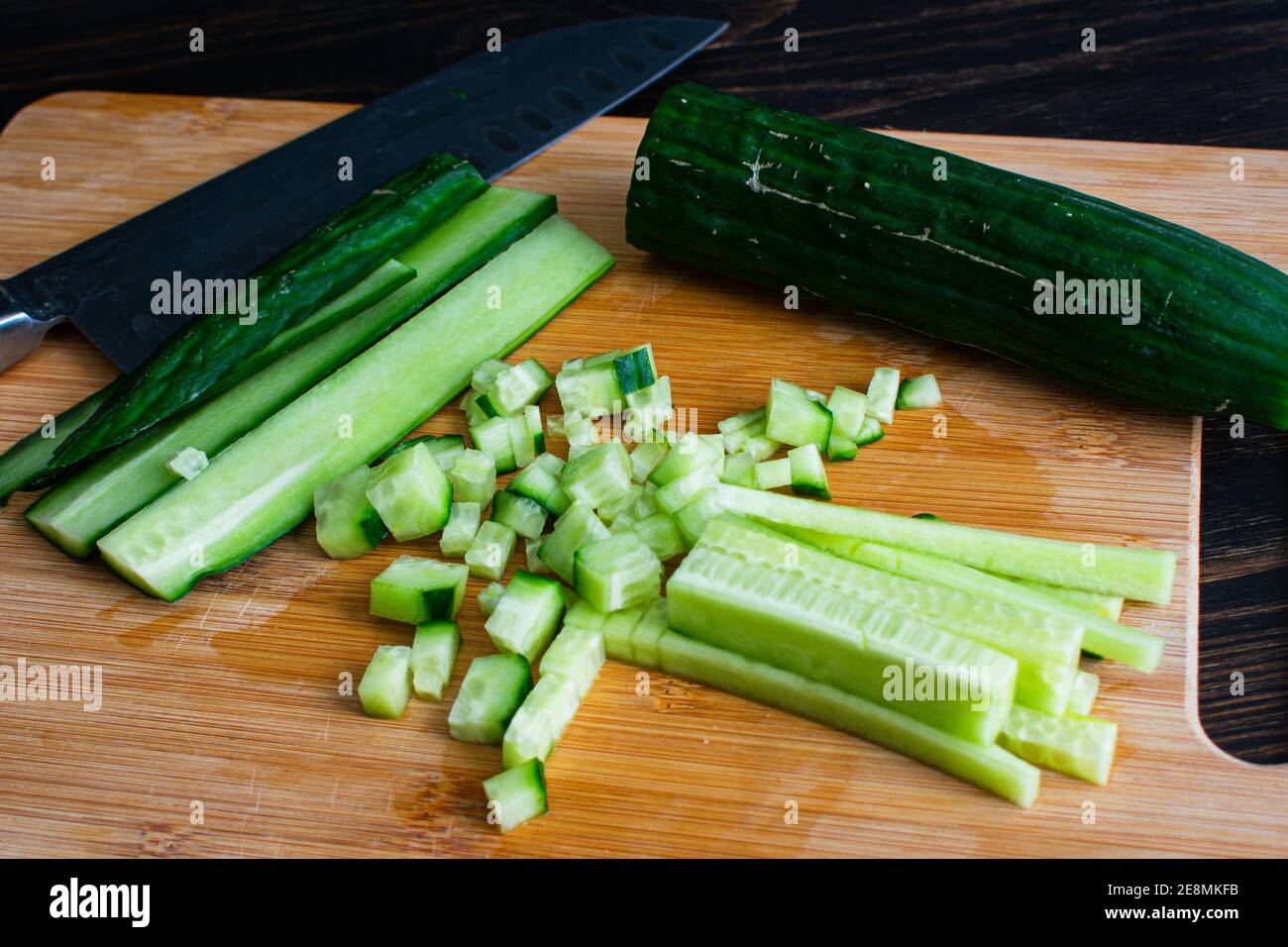 Cucumber knife hi-res stock photography and images - Alamy