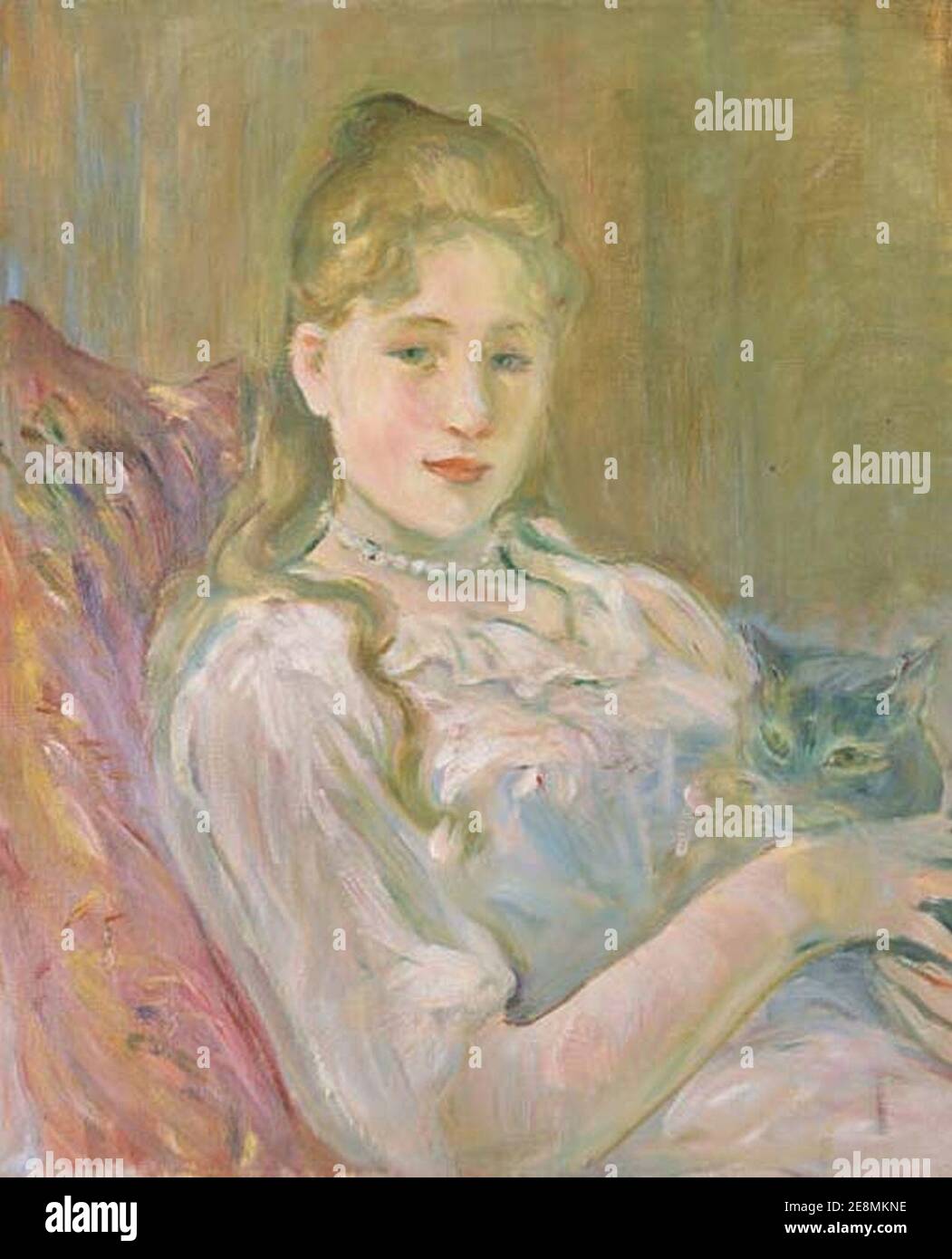 Fille chat hi-res stock photography and images - Alamy