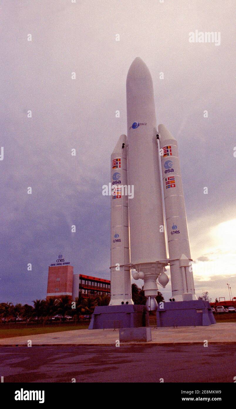The Centre Spacial of the European Union Space Mission in Kourou, South ...