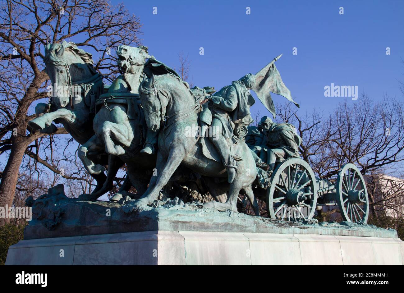 Statue General Grant Capitol Building High Resolution Stock Photography ...