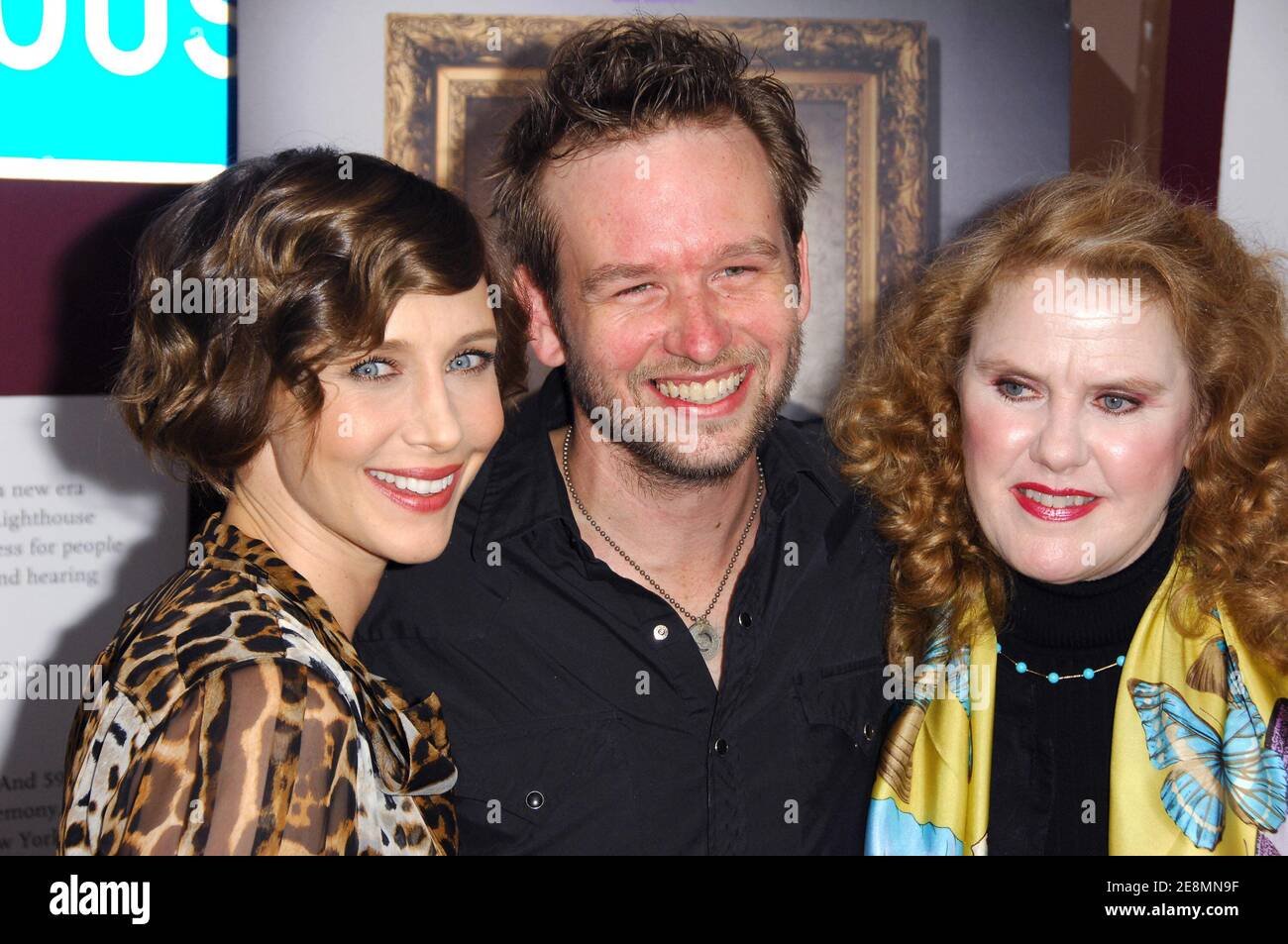 (L-R) Actors Vera Farmiga, Dallas Roberts, and Celia Weston attend the ...