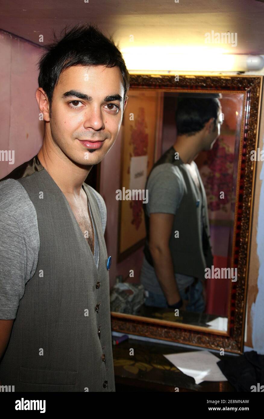 EXCLUSIVE. French singer Pierre Darmon (former candidate of La Nouvelle ...