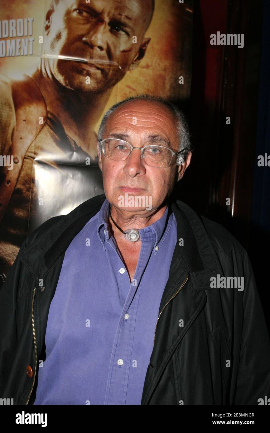 EXCLUSIVE - Director Gerard Pires attends the 'Die Hard 4' premiere ...