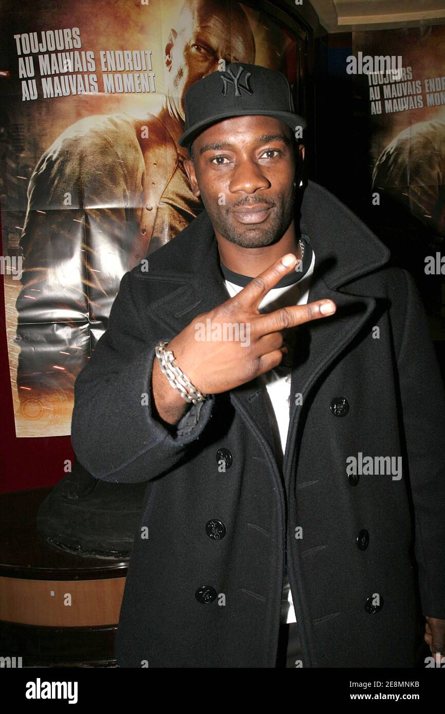 EXCLUSIVE - Singer Passi attends the 'Die Hard 4' premiere party held ...