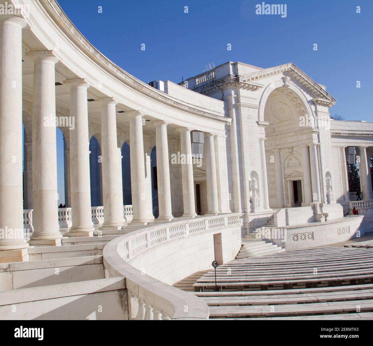 Memorial Amphitheater, Arlington Cemetery Virginia, Near Washington, DC ...