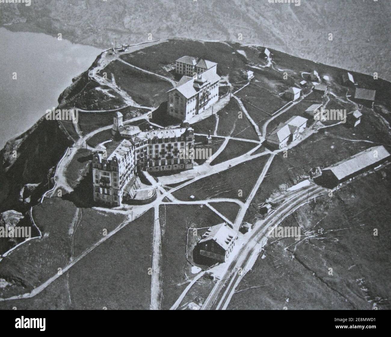 Mittelholzer Rigi vor 1920 Stock Photo - Alamy