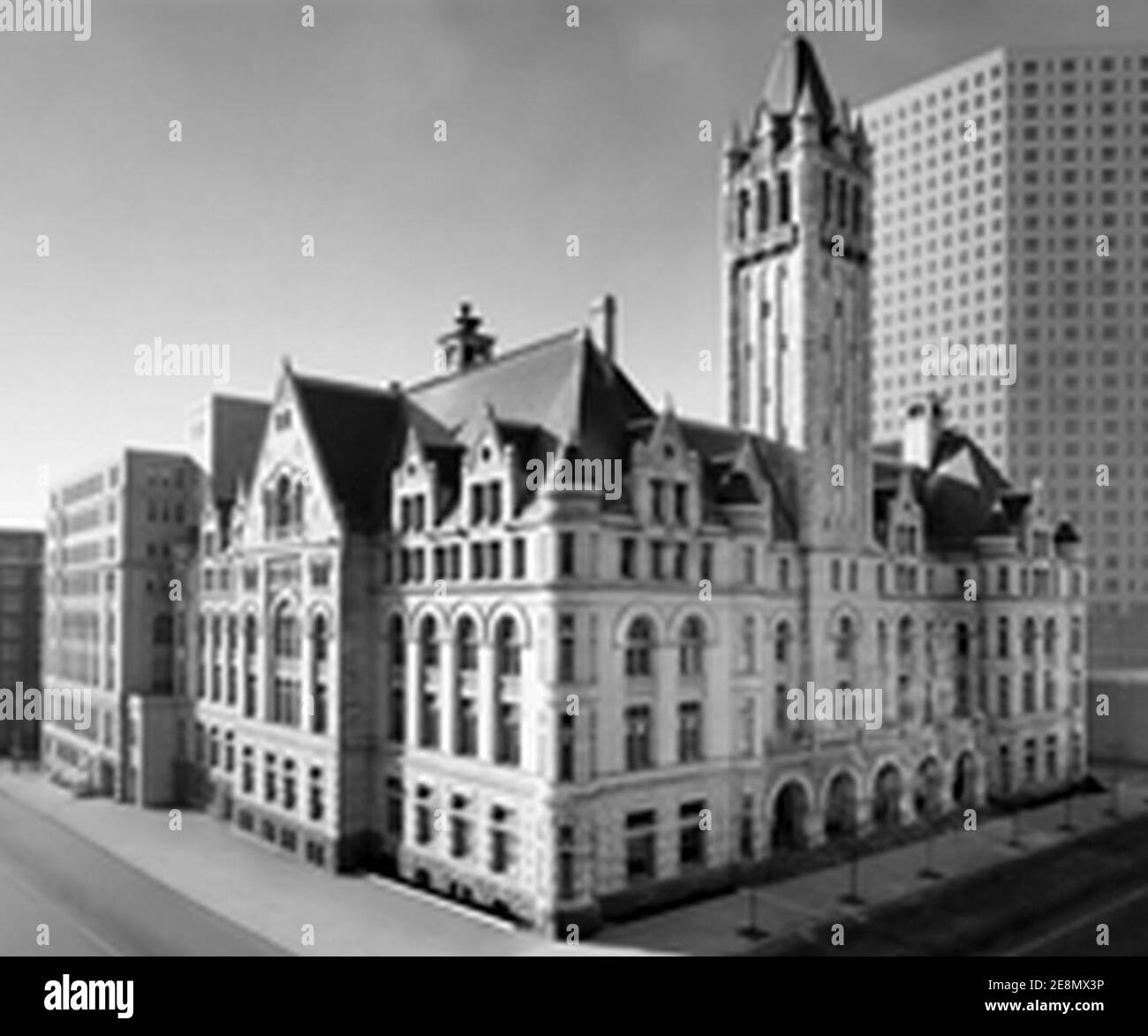 Courthouse post office in Black and White Stock Photos & Images - Alamy