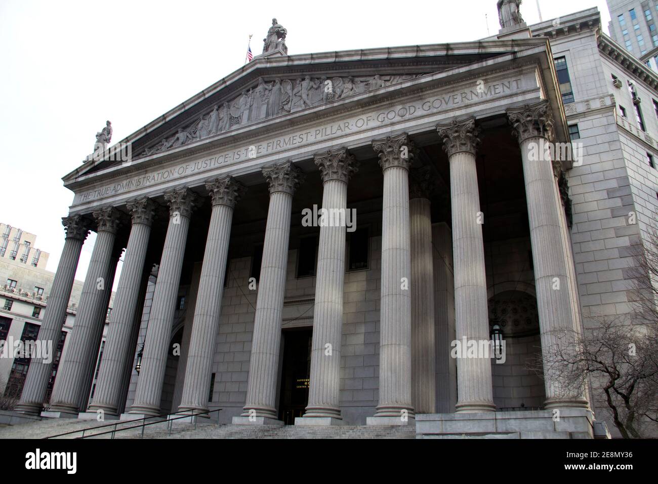 New york state supreme court house hi-res stock photography and images ...
