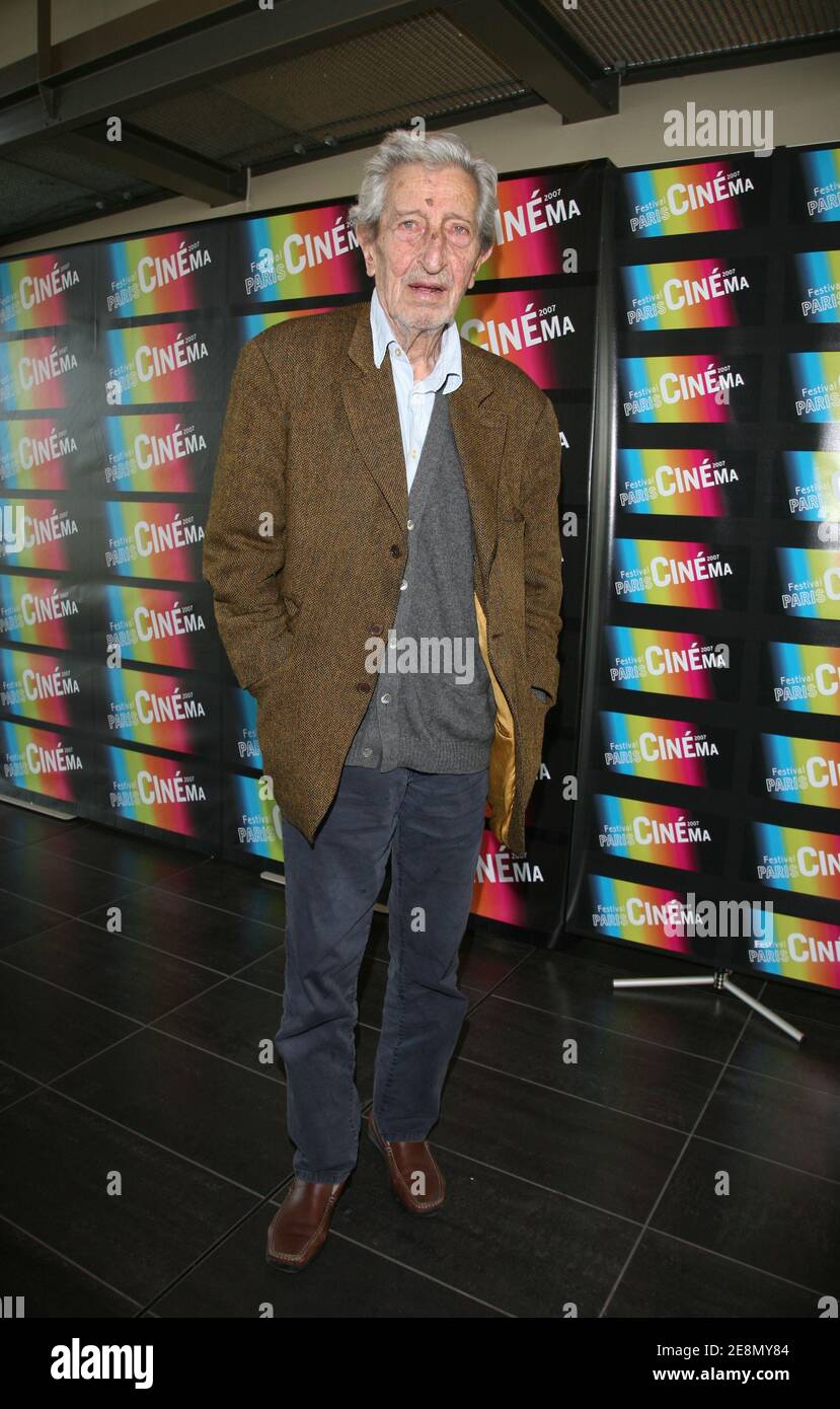 Actor Maurice Garrel attends the closing ceremony 'Paris Cinema ...