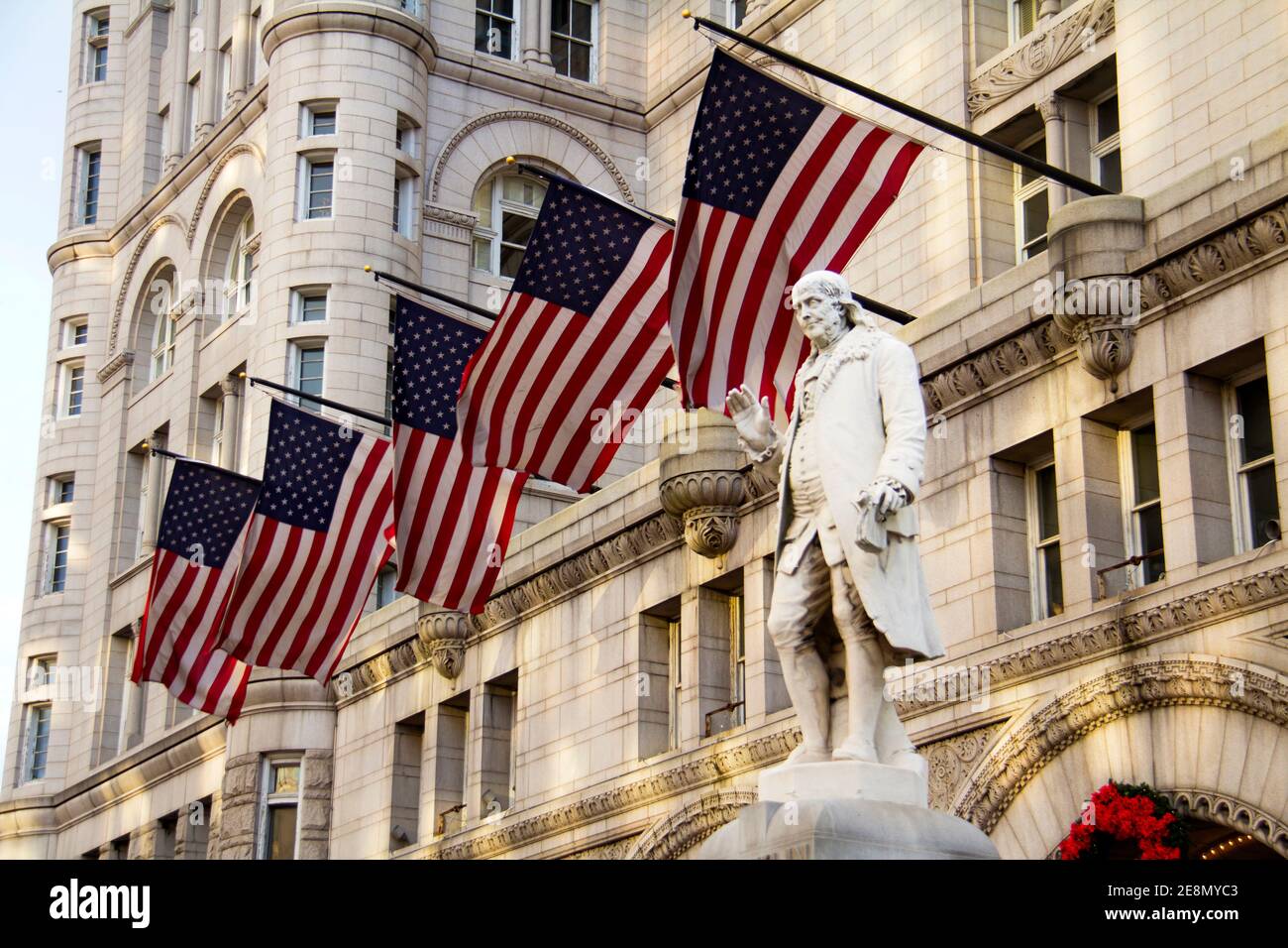 Old Post Office Building in Washington DC Stock Photo - Alamy