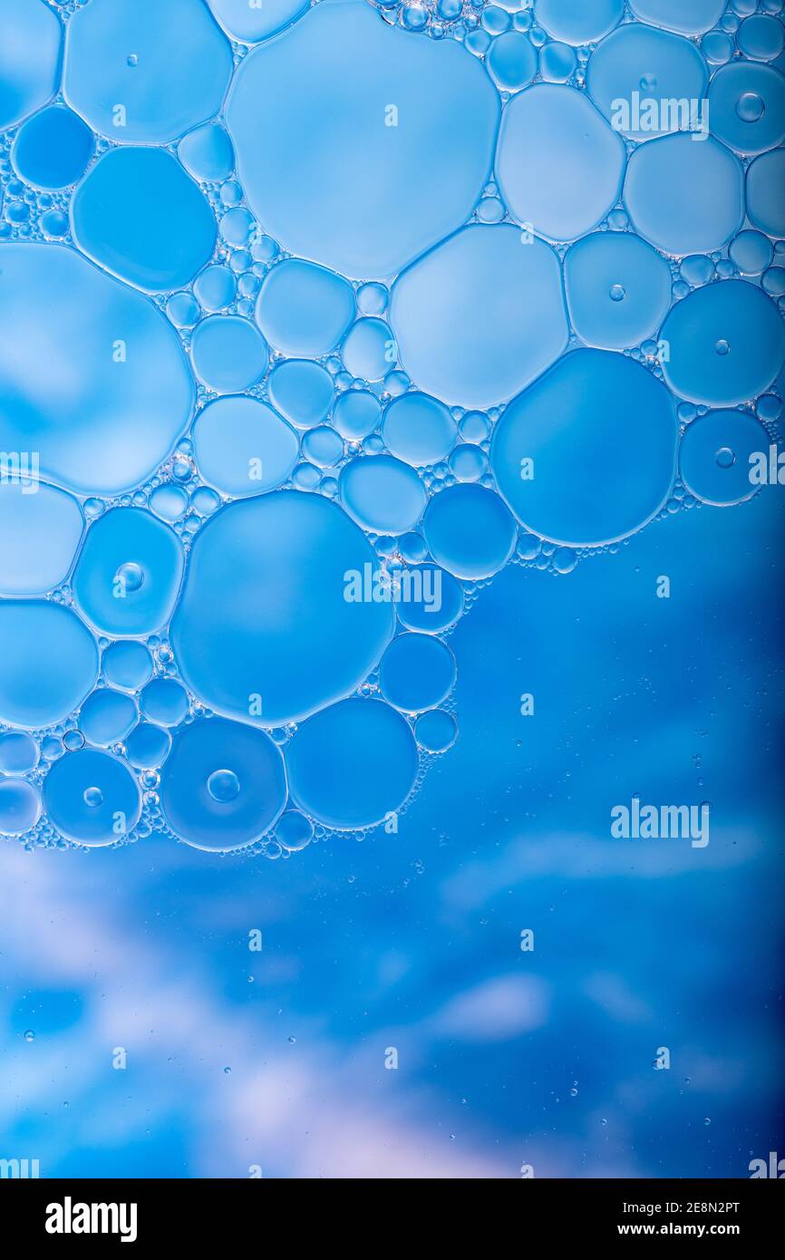 Floating oil pattern hi-res stock photography and images - Alamy